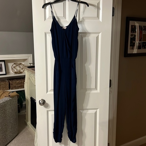 Eight Sixty | Pants & Jumpsuits | Eight Sixty Navy Blue Jump Suit Size ...